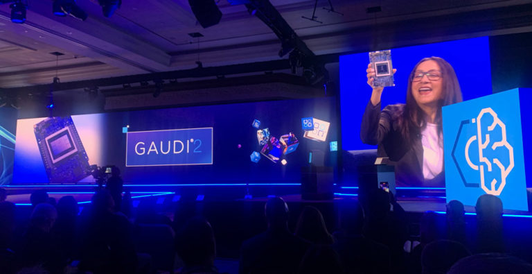 Habana Gaudi2 at Intel Vision 22 - Deep Learning and AI Processor Chip Manufacturer